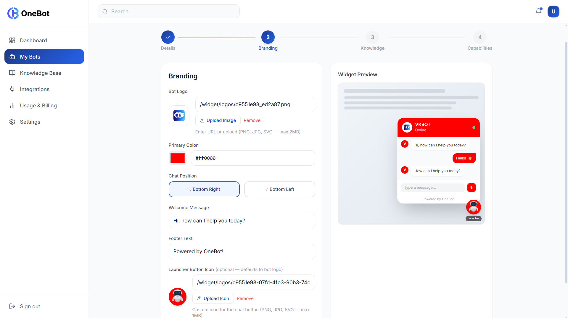 AI Chatbot for Websites – Build & Deploy | ChatOne